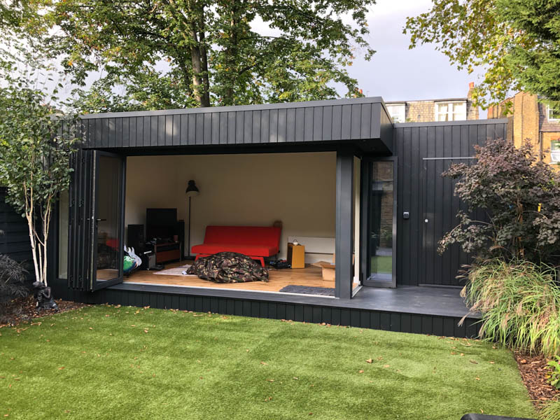 Custom-Sized Garden Room with Integrated Storage - The Garden Room ...