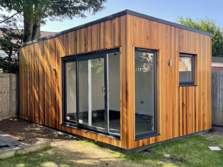 3m Tall Garden Gym with Hidden Shed - The Garden Room & Annexe Guide