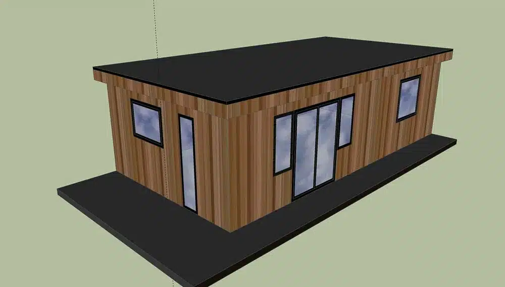 36sqm One-Bedroom Garden Annexe - The Garden Room & Annexe Guide