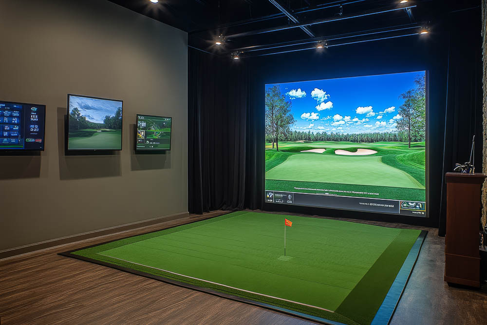 Golf Simulator Rooms - The Garden Room & Annexe Guide
