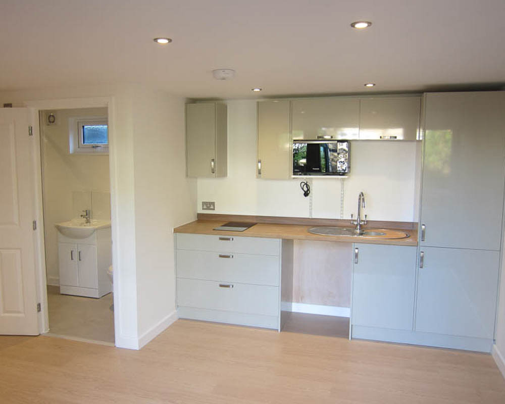 Garden Annexes less than 25sqm in size