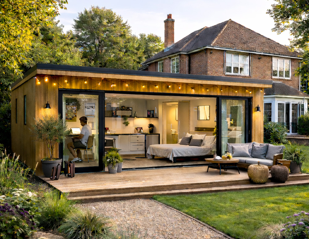 The Rise of the "Garden Grad Pad" - The Garden Room & Annexe Guide