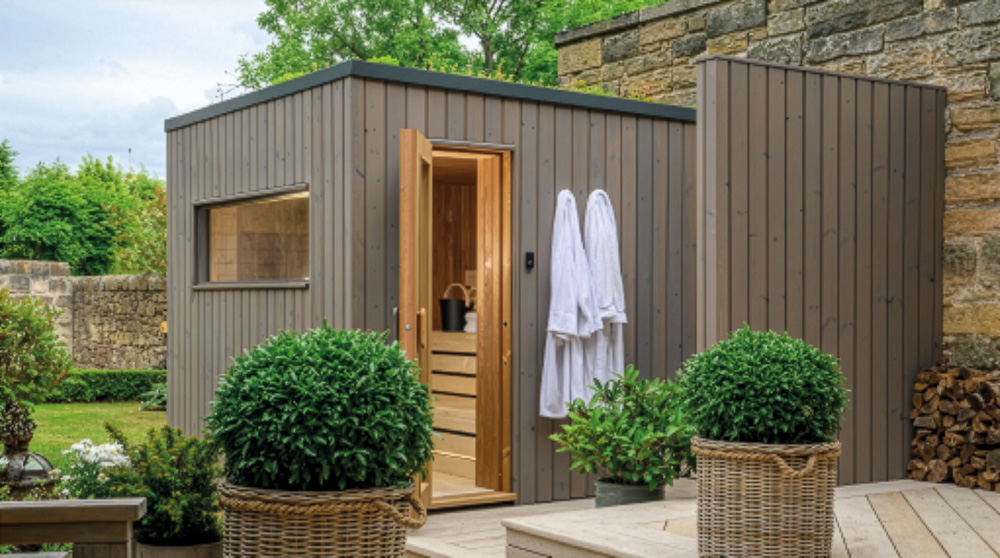 Sauna and Wellness Pods by JML Garden Rooms